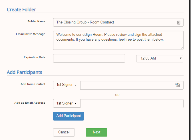 Sending documents in Lightning