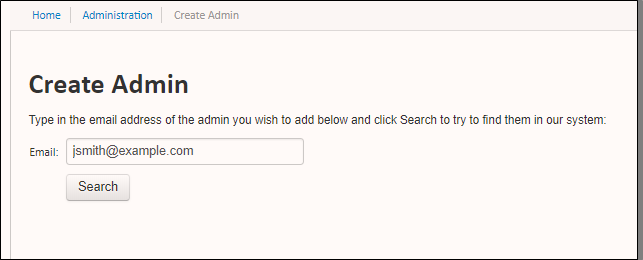 Manage Admins and Users - Super Admin