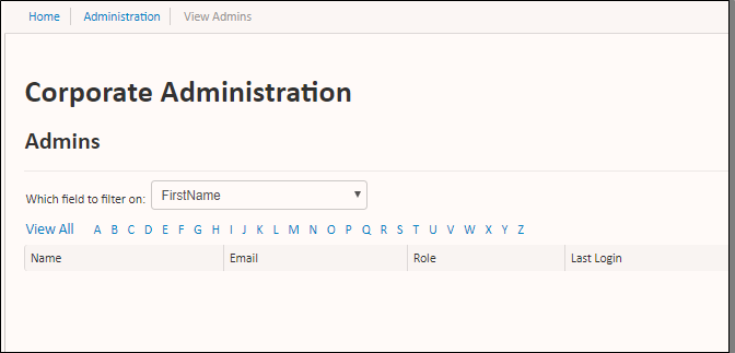 Manage Admins and Users - Power Admins